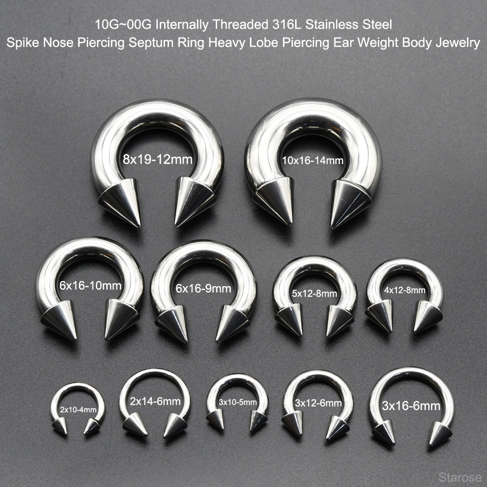 8mm horseshoe ring store
